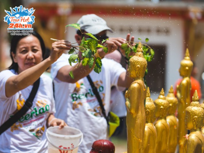 Bun Pi Mai - Tưng bừng ngày Tết Lào truyền thống | Tourhot24h.vn